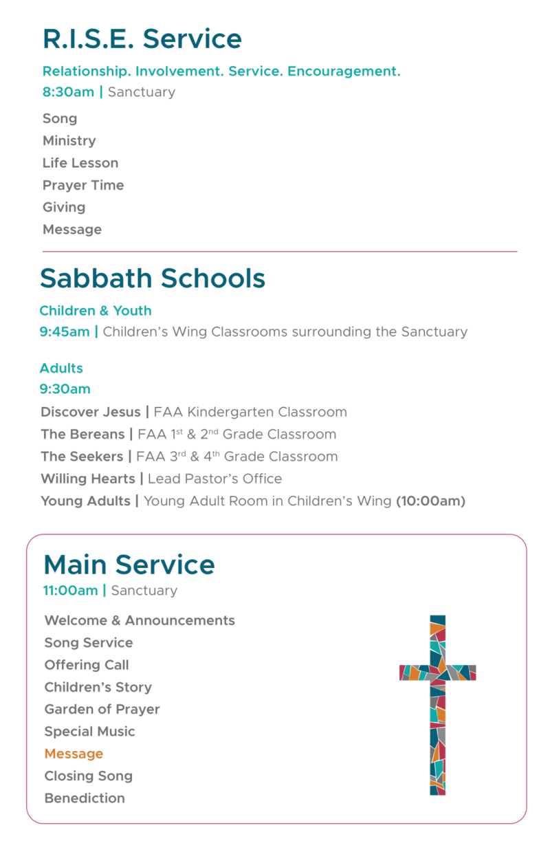 Sabbath Bulletin – Frederick Seventh-day Adventist Church